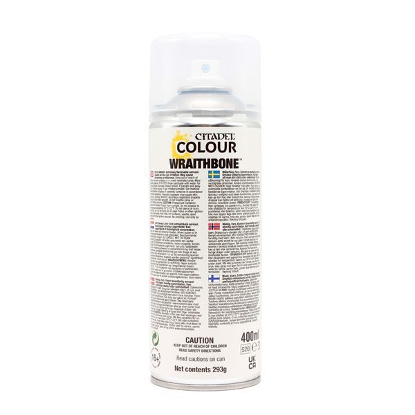 Спрей-фарба Citadel - Spray Wraithbone (400ml) 💡 купити за ціною 930 ...